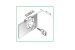 Meroni Double Glass Door Lock – Hardware Plus